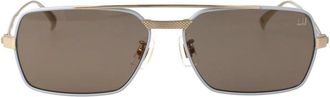 Dunhill unisex, Accessoires, Brun, Taille: 59 MM Lunettes de soleil
