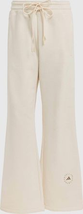 Stella McCartney Logo Straight-Leg Joggers, Woman, Beige, Size: XS