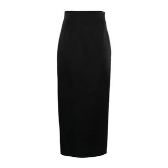 Khaite Loxley Midi-Rock - - Skirts - Damen - Schwarzk - 2XS
