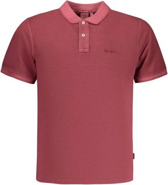 Pepe Jeans London Homme, Tops, Rouge, Taille: 2XL Polo &agrave; manches courtes