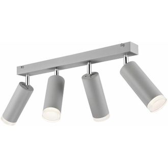Licht-Erlebnisse Deckenspot Silber E27 Aluminium Modern Deckenstrahler