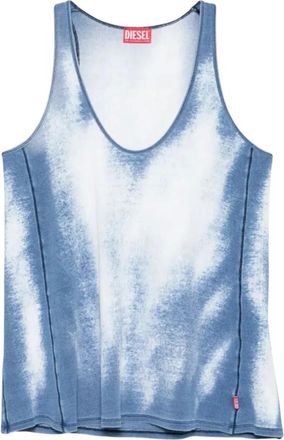 Diesel Femme, Tops, Bleu, Taille: 42 FR T-Carol Top