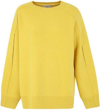 Lanvin Rundhalspullover - Orange
