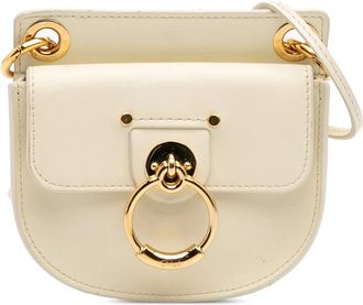 Chloé Hobo Bags - Mini Leather Tess Crossbody - Gr. unisize - in Weiß - für Damen
