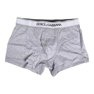 Dolce & Gabbana Homme, Sous-v&ecirc;tements, Gris, Taille: XS Boxer Regular