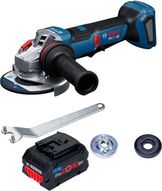 Bosch GWS 18V-11 PS Akku Winkelschleifer 18 V 125 mm Brushless + 1x ProCORE Akku 8,0 Ah - ohne Ladeger&auml;t