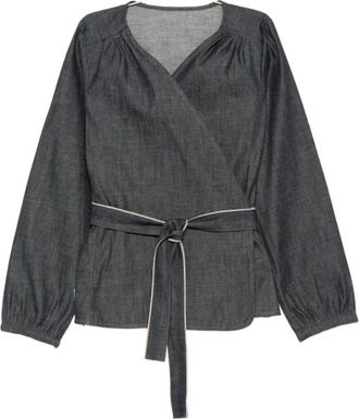 Nine In The Morning Femme, Blouses et Chemises, Bleu, Taille: 42 FR Terry Shirt