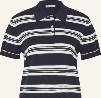 Mrs & Hugs Mrs & Hugs Strick-Poloshirt blau