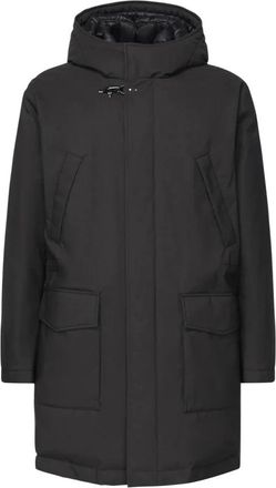 Fay Homme, Manteaux, Noir, Taille: M Manteaux