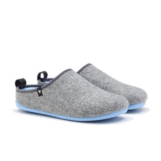 Walk In Pitas | LANNA WOMAN | Filzpantoffeln f&uuml;r Damen | Hausschuh | Slipper | Bequeme Schlappen | Mules Geschlossene rutschfeste | Winter Clogs Gef&uuml;ttert | Walkinp