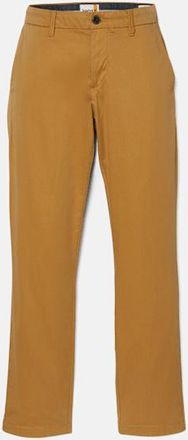 Timberland Claremont Chinohose aus Twill mit schmalem Bein f&uuml;r Herren in Dunkelgelb, Herren, Gelb, Gr&ouml;&szlig;e
