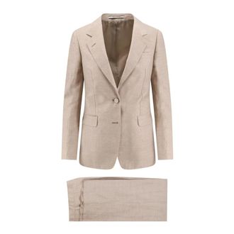 Tagliatore Parigi Anzug - - Suits - Damen - Beige - XL