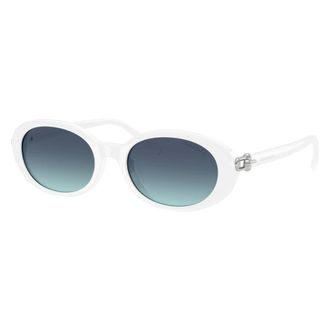 Tiffany & Co. unisex, Accessoires, Blanc, Taille: 54 MM Tf4242D Lunettes de soleil