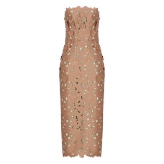 Costarellos Ps2611Brown - - Dresses - Damen - Braun - S