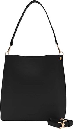 Seidenfelt Manufaktur Lilla Ro Midi Hobo Bag Black