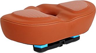 Generico Komfort Fahrradsattel - Gepolsterter Breiter Sitz | D&auml;mpfende Sitzfl&auml;che Ergonomisches Design, Bequemer Fahrradkomfort f&uuml;r Pendeln Fitness Freizeit St