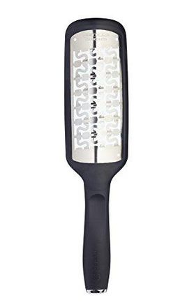 Mastercraft MASTER CLASS West Blade Käsereibe aus Edelstahl mit Griff, 30 x 6,5 cm, grobe Löcher