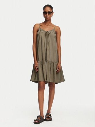 Only Sommerkleid Misara 15373962 Dunkelgr&uuml;n Regular Fit