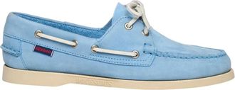 Sebago Femme, Chaussures, Bleu, Taille: 38 EU Docksides Portland Nubuck