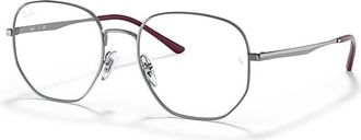 Ray-Ban Rb3682 Optics Gunmetal Fassung Klar Glas 51-19