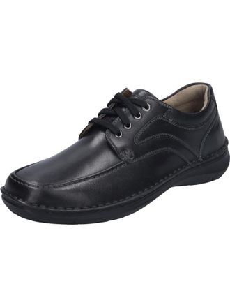 Josef Seibel Herren Bequemschuhe New Anvers 62,Weite K (Extra weit),Wechselfußbett,komfortweite,Schnuerschuhe,Schnuerer,schwarz,41 EU