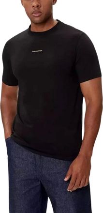 Karl Lagerfeld Homme, Tops, Noir, Taille: L T-shirt &agrave; col rond