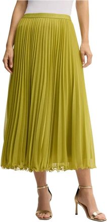 Joop Femme, Jupes, Vert, Taille: 38 FR Jupe Midi Pliss&eacute;e