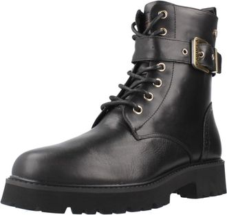 Carmela Damen 162598 Stiefelette im Militärstil, Schwarz, 39 EU