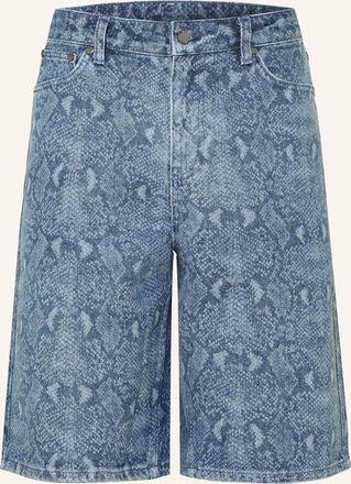 Daily Paper Clothing Daily Paper Jeansshorts Snake Laser blau