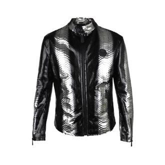 Philipp Plein Herren, Jacken, Grau, LGr&ouml;&szlig;e