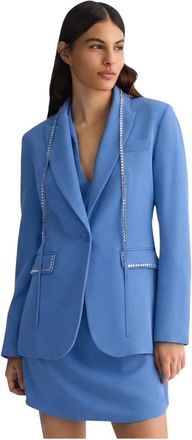 Liu Jo Giacca - Femme - Vestes - Bleu - Taille: 44 FR