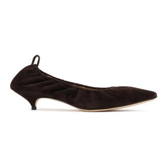 Kazar Dunkelbraune gewellte Pumps - - Shoes - Damen - Braun - 41 EU