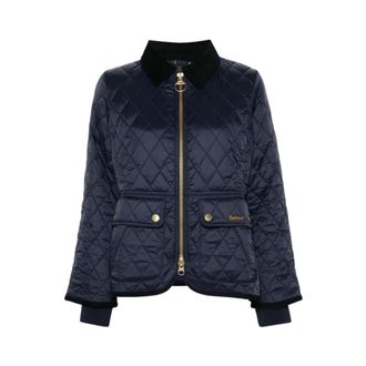 Barbour Beadnell Fitted Steppjacke - - Jackets - Damen - Blau - M