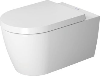 Duravit Duravit - me by Starck Wand-WC, rimless, Tiefsp&uuml;ler, Durafix