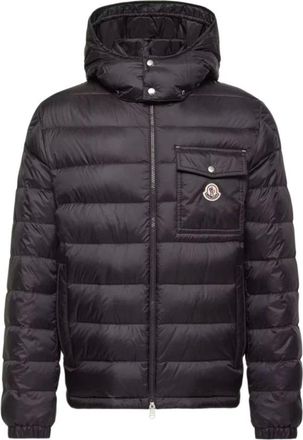 Moncler Homme, Vestes, Bleu, Taille: L Doudoune Courte &agrave; Capuche Verith
