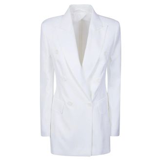 Max Mara Damen, Jacken, Wei&szlig;, LGr&ouml;&szlig;e