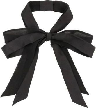 Chanel Pre-owned Vintage Scarf - Femme - Pre-owned - Noir - Taille: ONE Size