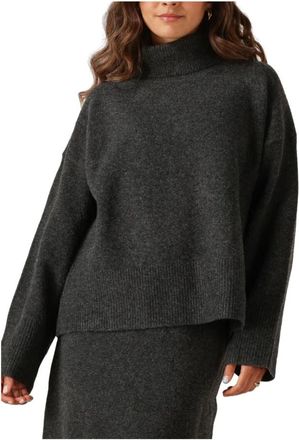 Notre-V Damen, Strickwaren, Grau, LGr&ouml;&szlig;e