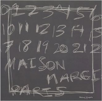 Maison Margiela Foulard Femme couleur Gris