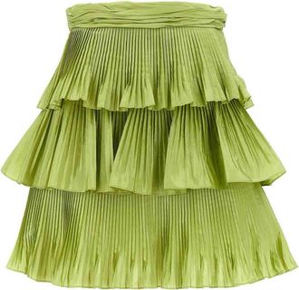 Valentino Garavani Mini Jupe - Vert
