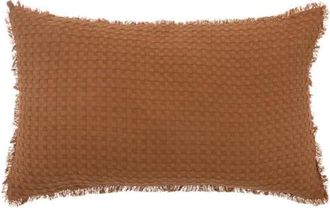 Atmosphera Atmosphera - Coussin nid d Abeille Widdy 30x50cm Rose Terracotta