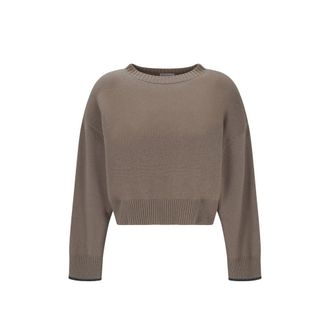 Brunello Cucinelli Cashmere Sweater - Beige