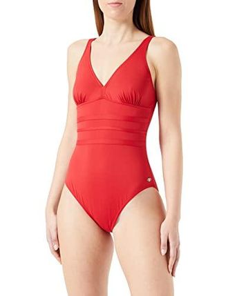 Haute Pression Femme T1000 Co10 Maillot de bain une pi ce, Rouge Fonce, 46 EU