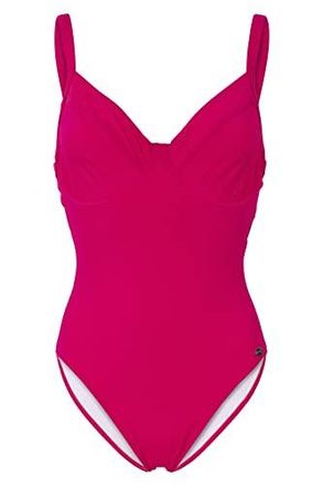 Fashy Maillot de Bain pour Femme Rose Cerise pièce, 42