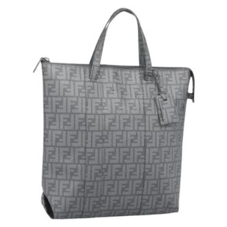 Fendi Pre-owned Vintage Zucca Canvas Tote Bag - - Pre-owned - Damen - Grau - ONE SIZE