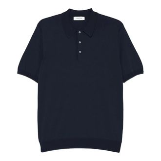 Gran Sasso Homme, Tops, Bleu, Taille: M Polo de Tennis