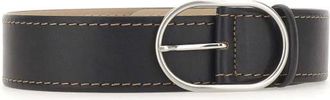 Gianni Chiarini Femme, Accessoires, Noir, Taille: ONE Size Ceinture en cuir su&eacute;d&eacute;
