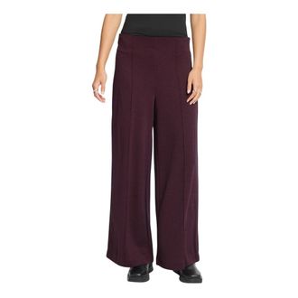 Ichi Ichi - Pantalon large - Femme - Pantalons - Brun - Taille: 38 FR