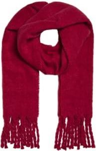 Pieces Pcnikita Noos BC Écharpe Longue, Cerise, Taille Unique Femme