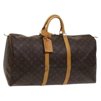 Louis Vuitton Pre-owned Toile sacs-louis-vuitton - Femme - Pre-owned - Brun - Taille: ONE Size